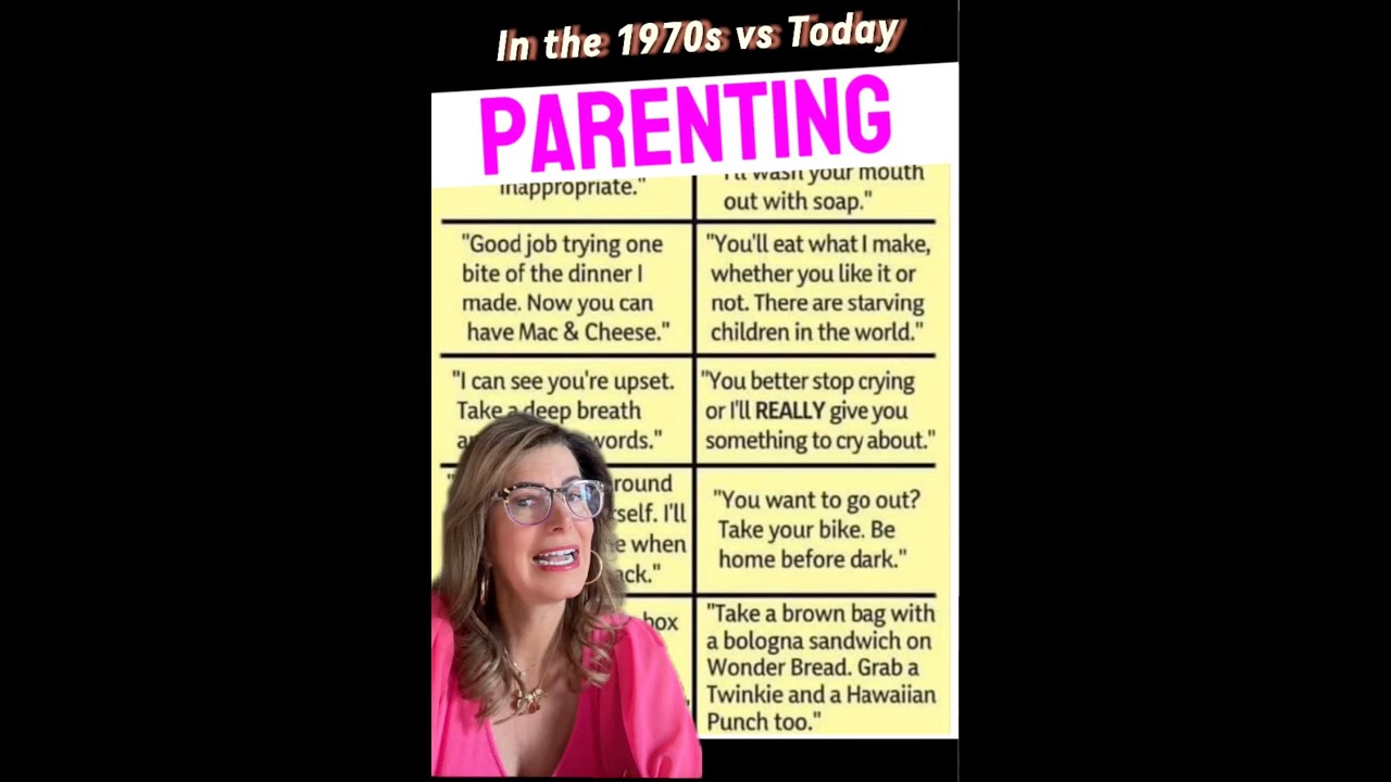 Parenting in the 1970s vs Today - YouTube