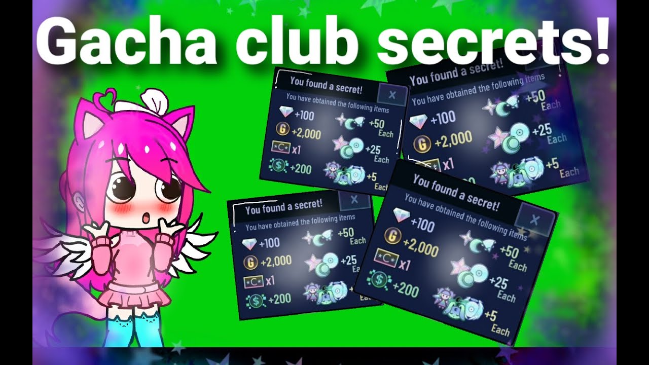 Gacha Club secrets| secrets - YouTube