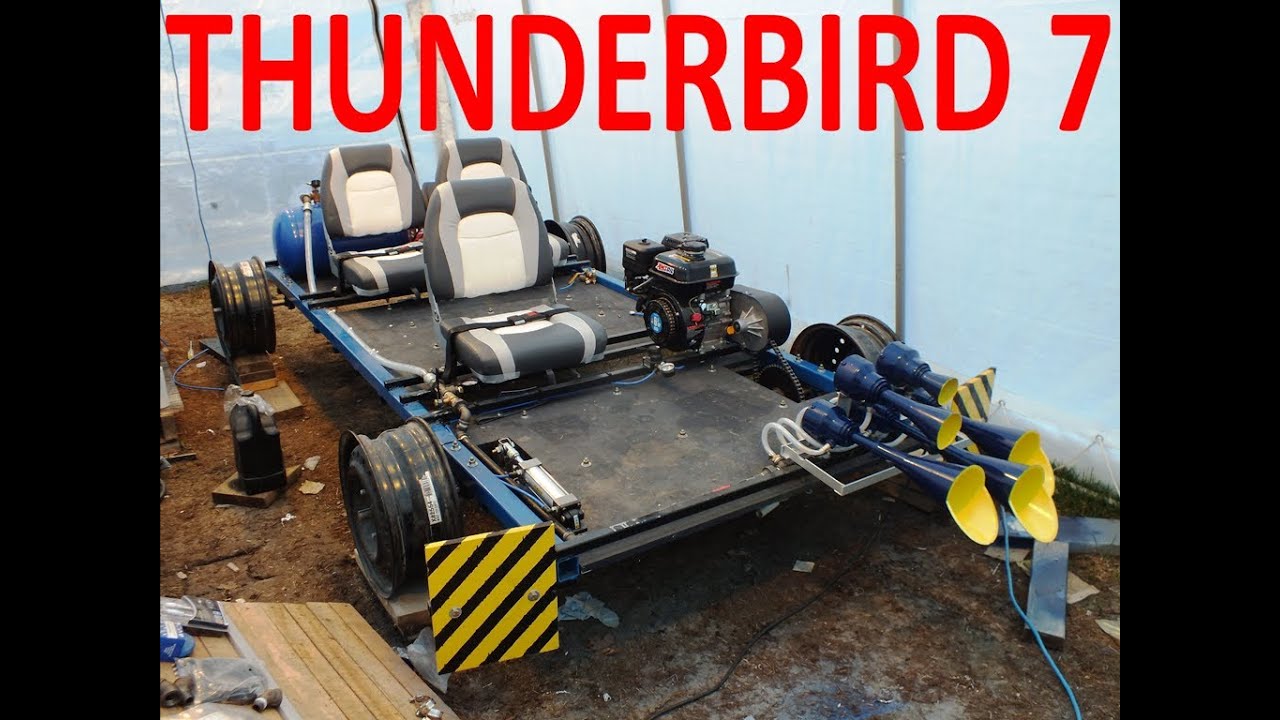 Thunderbird 7 Railroad Go Kart: Official Reveal - YouTube