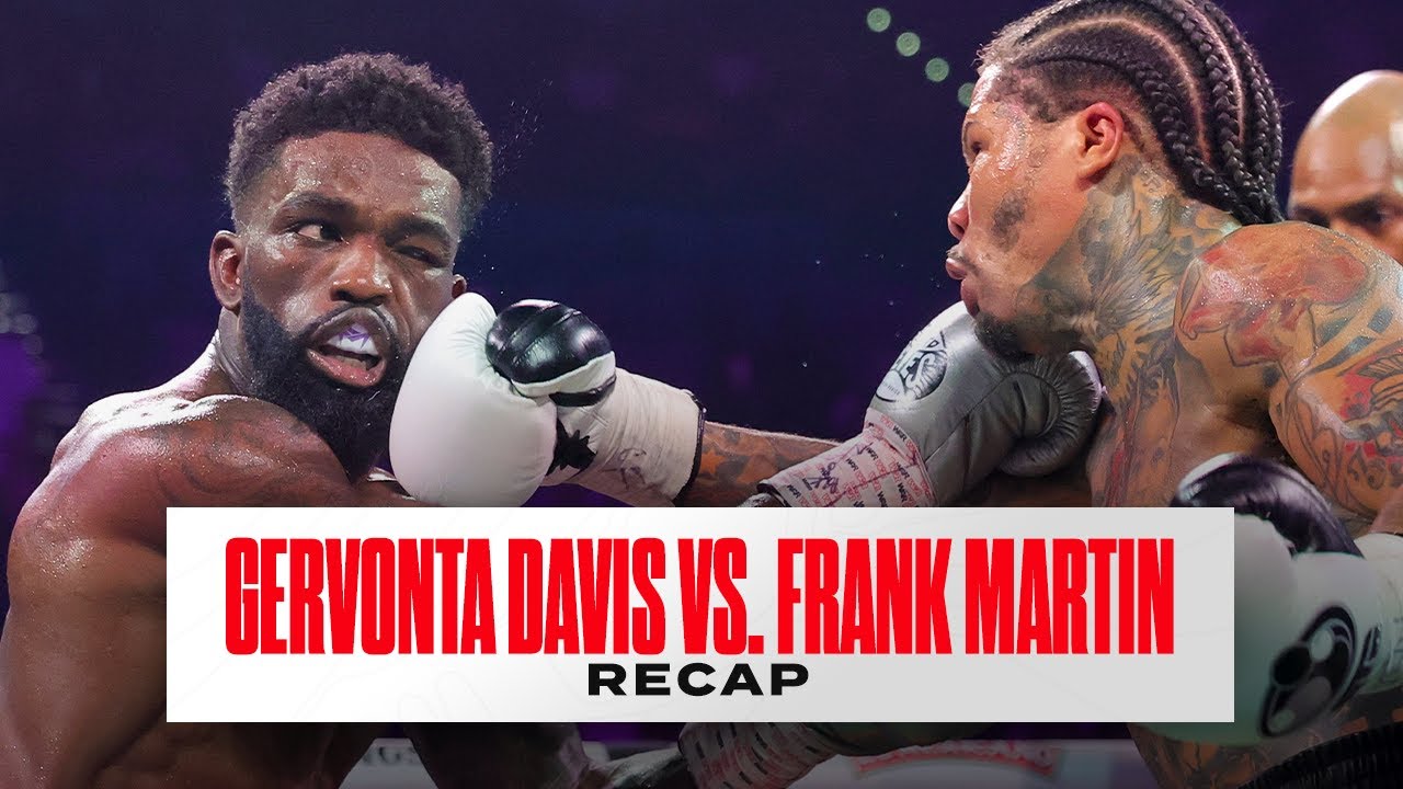 Gervonta Davis vs. Frank Martin Recap: Tank knockout retains title ...