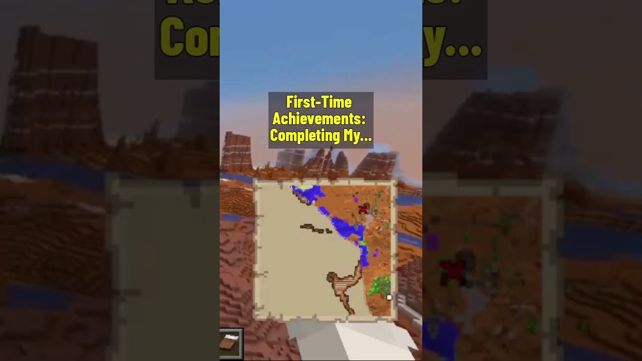First-Time Achievements: Completing My First Minecraft Map! - YouTube