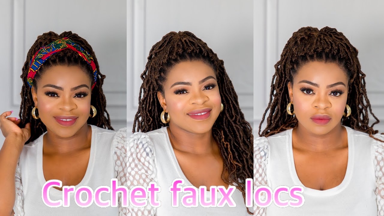 Crochet Faux Loc 24 inches || Quick & easy installation 🙌🏾🔥 - YouTube