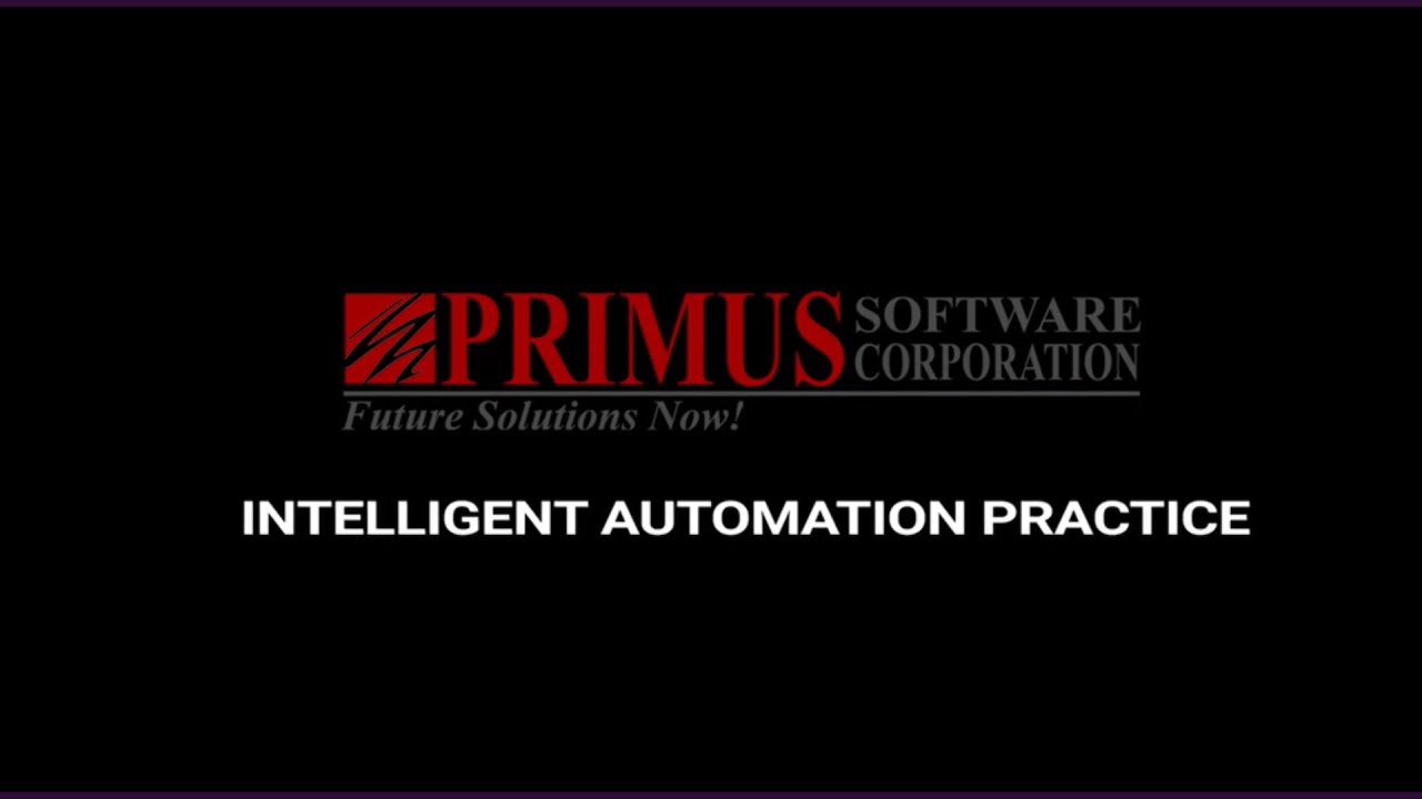 Primus Intelligent Automation Practice - YouTube