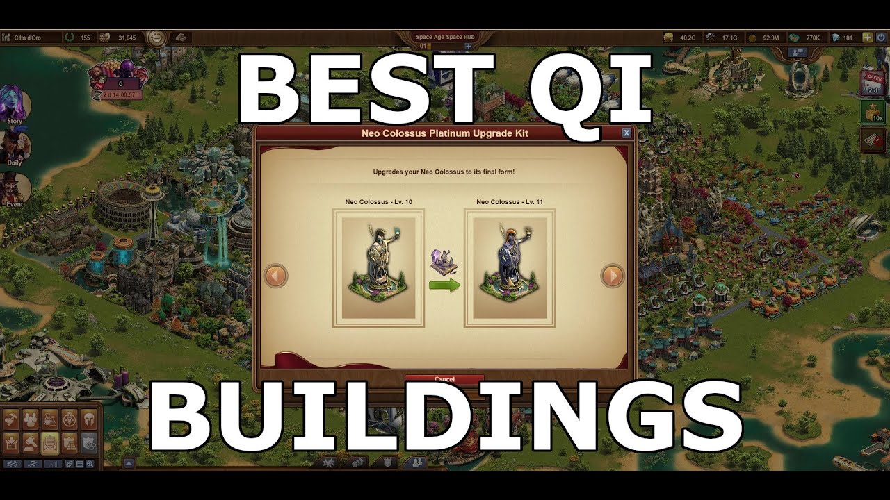 Forge of Empires: Ranking Quantum Incursion Buildings - YouTube