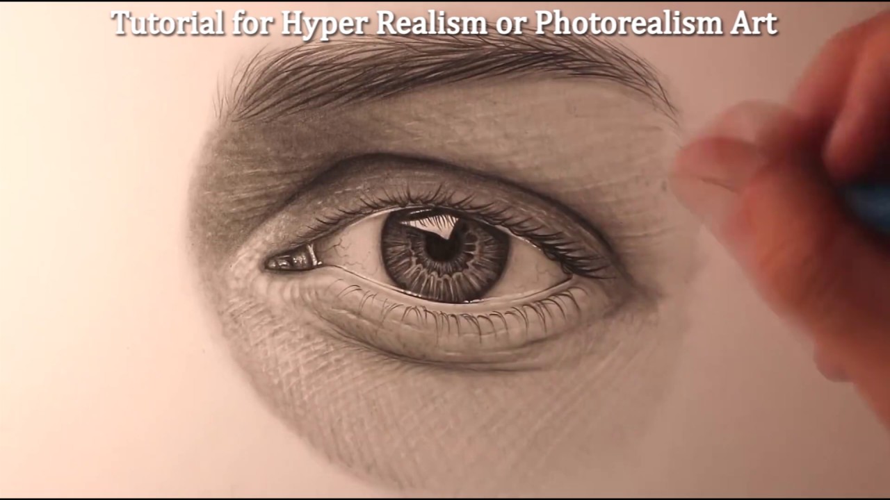 Tutorial 8 to draw Hyperrealism Arts Skin Texture - YouTube