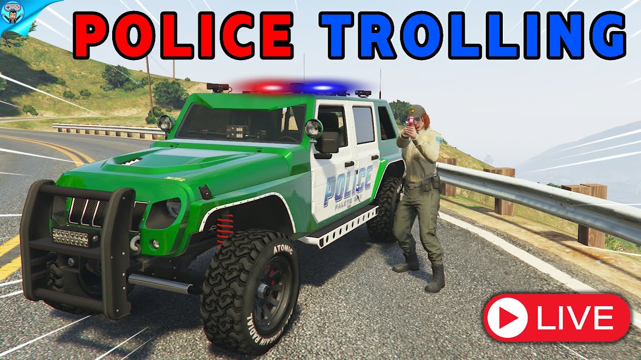 Trolling as Police Officers with the new Terminus Patrol on GTA Online ...