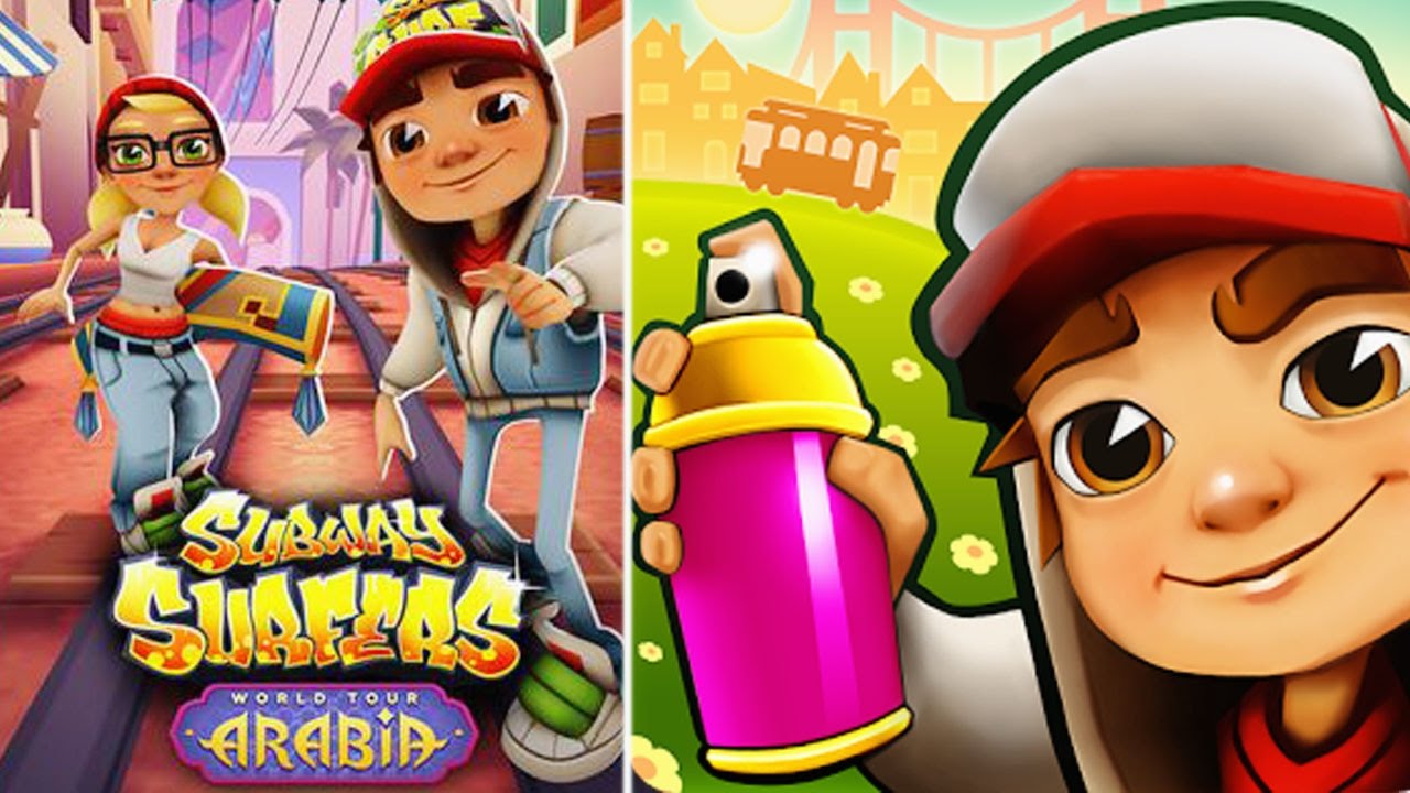 Subway Surfers World Tour Arabia vs Subway Surfers San Francisco - YouTube