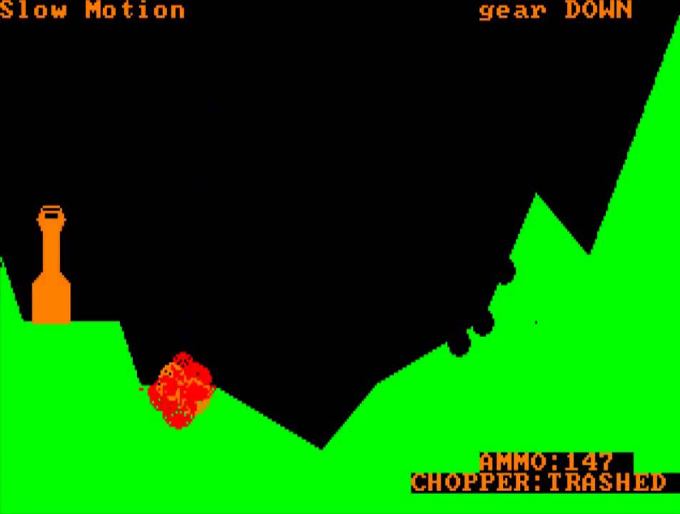 Chopper Commando (DOS Oldie) - YouTube