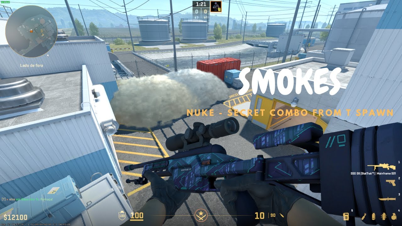 Secret Smoke Combo on Nuke – Perfect Throw from T Spawn! - YouTube