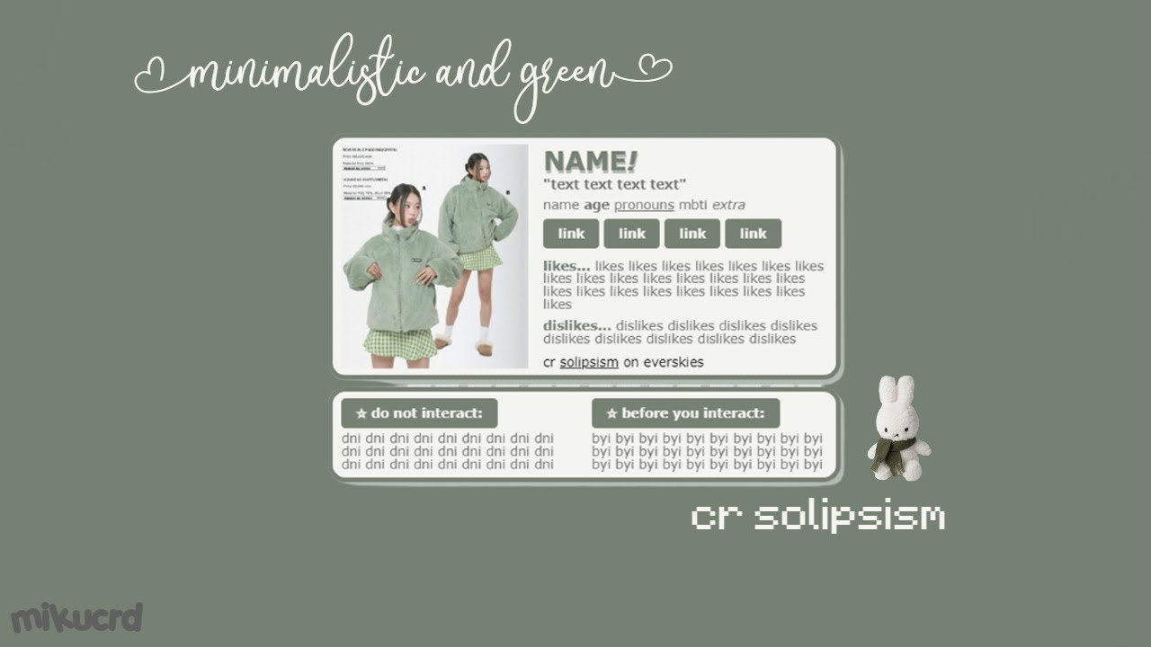 cute green one paged 💭 cr solipsism (everskies) - YouTube