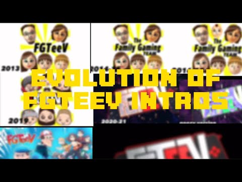 Evolution of fgteev intros 2013-2023 - YouTube