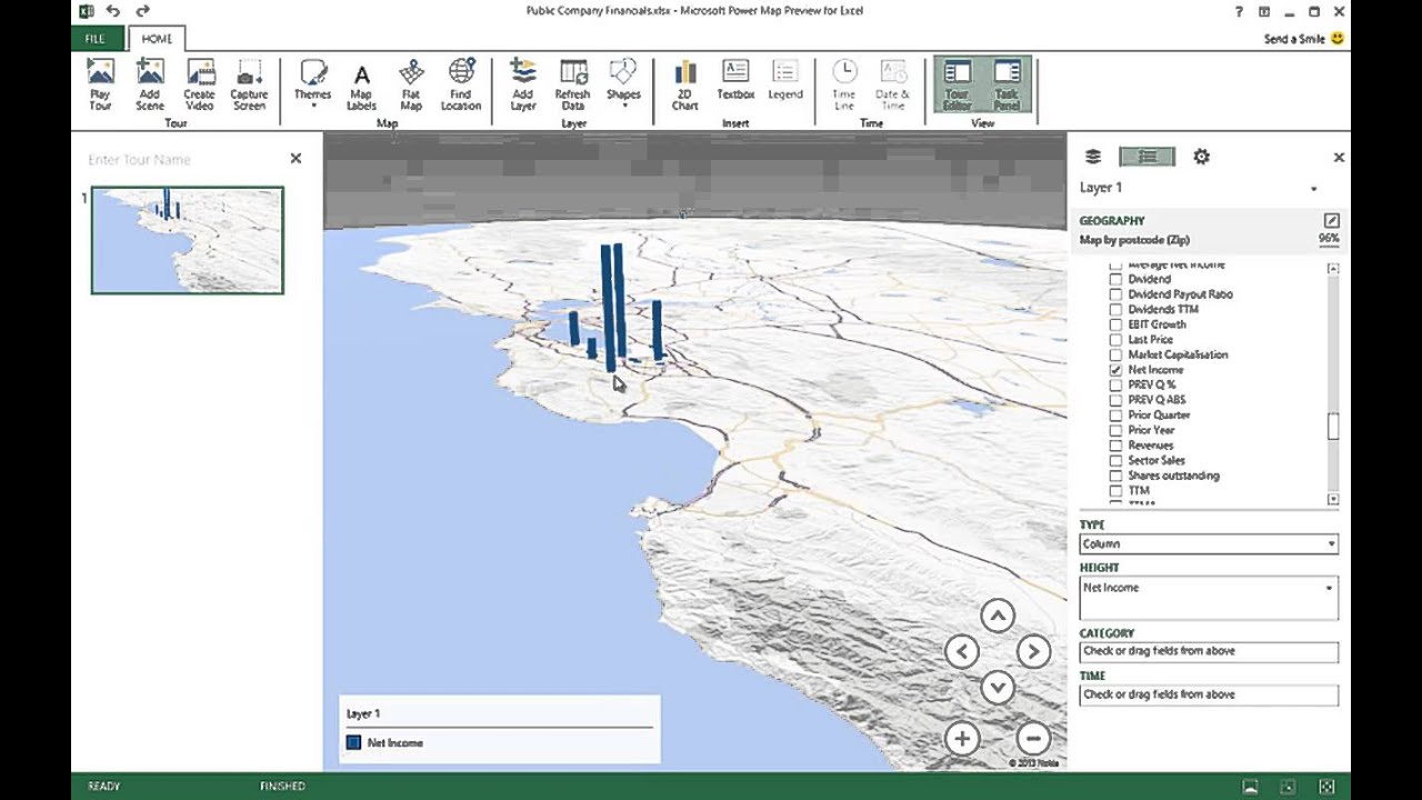 Finviews Entry for Microsoft Power BI Contest (HQ) - YouTube