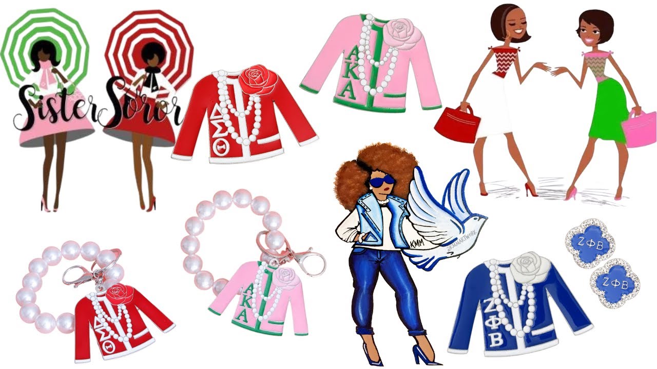 Wholesale Sorority Jewelry - Show Sisterhood Pride- AKA and Delta Theta ...