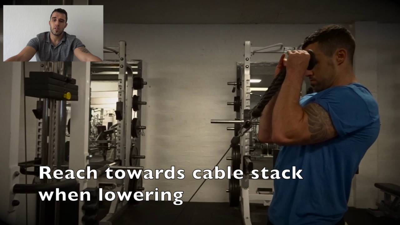 NS BICEPS Rope Cable Curl - YouTube
