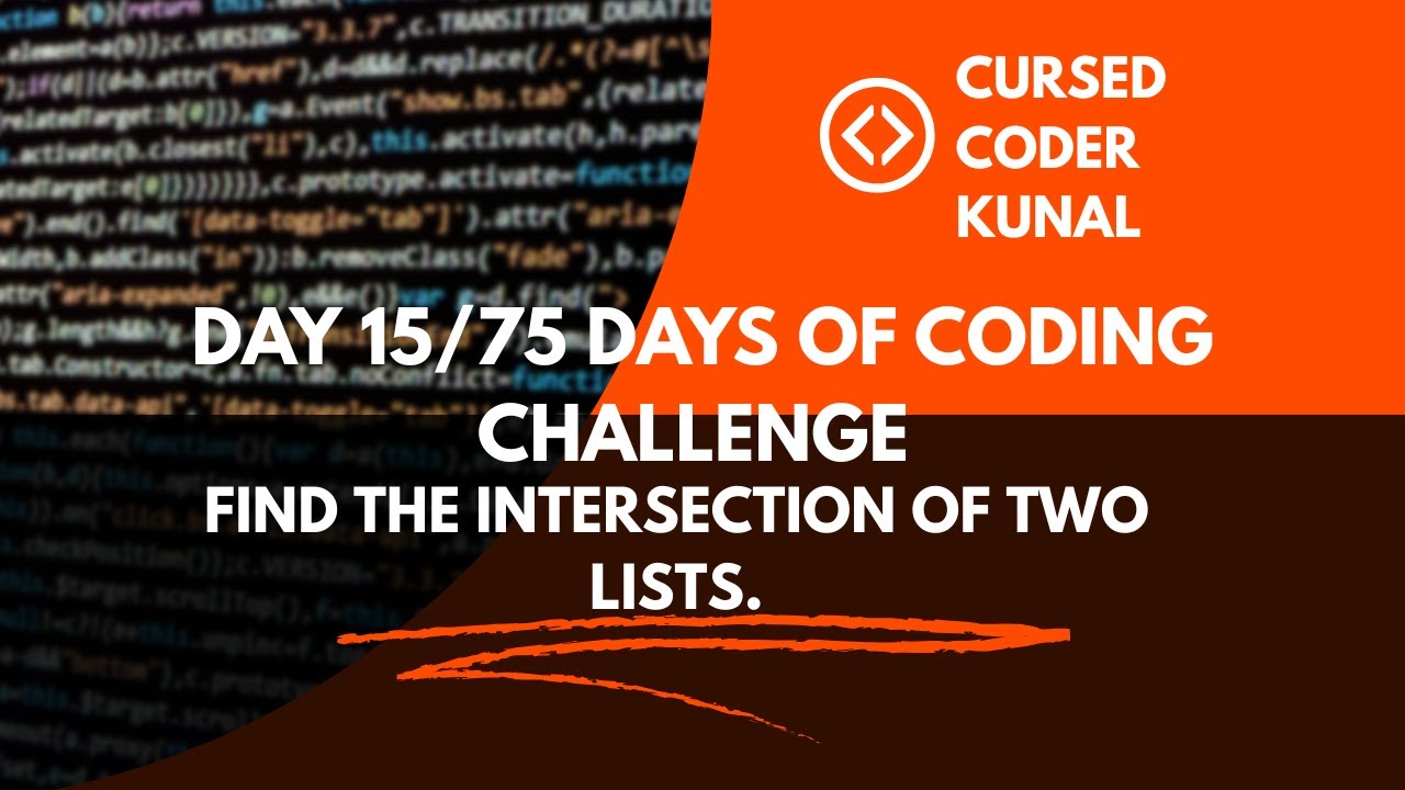 Day 15 – Python Intersection of Two Lists (Fast Methods | Keep Order ...