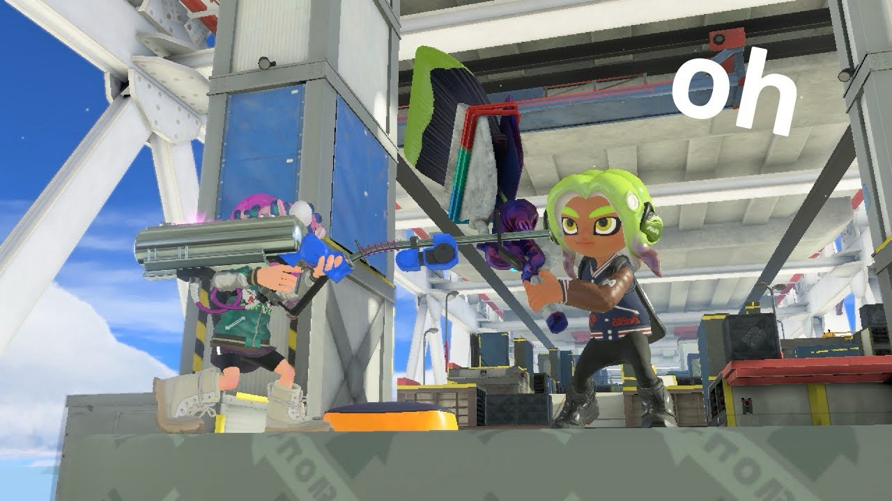 the average experience hanging out with an e-liter player (Splatoon ...