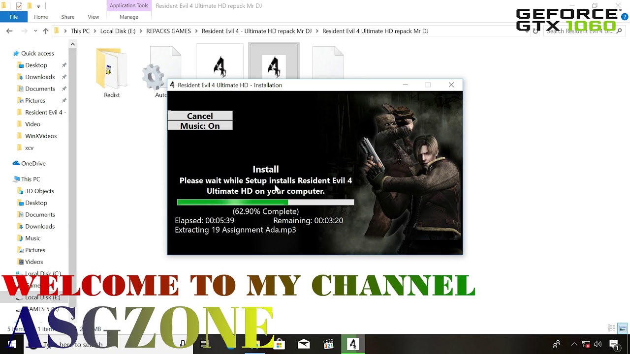 Resident Evil 4 Ultimate HD repack Mr DJ - YouTube