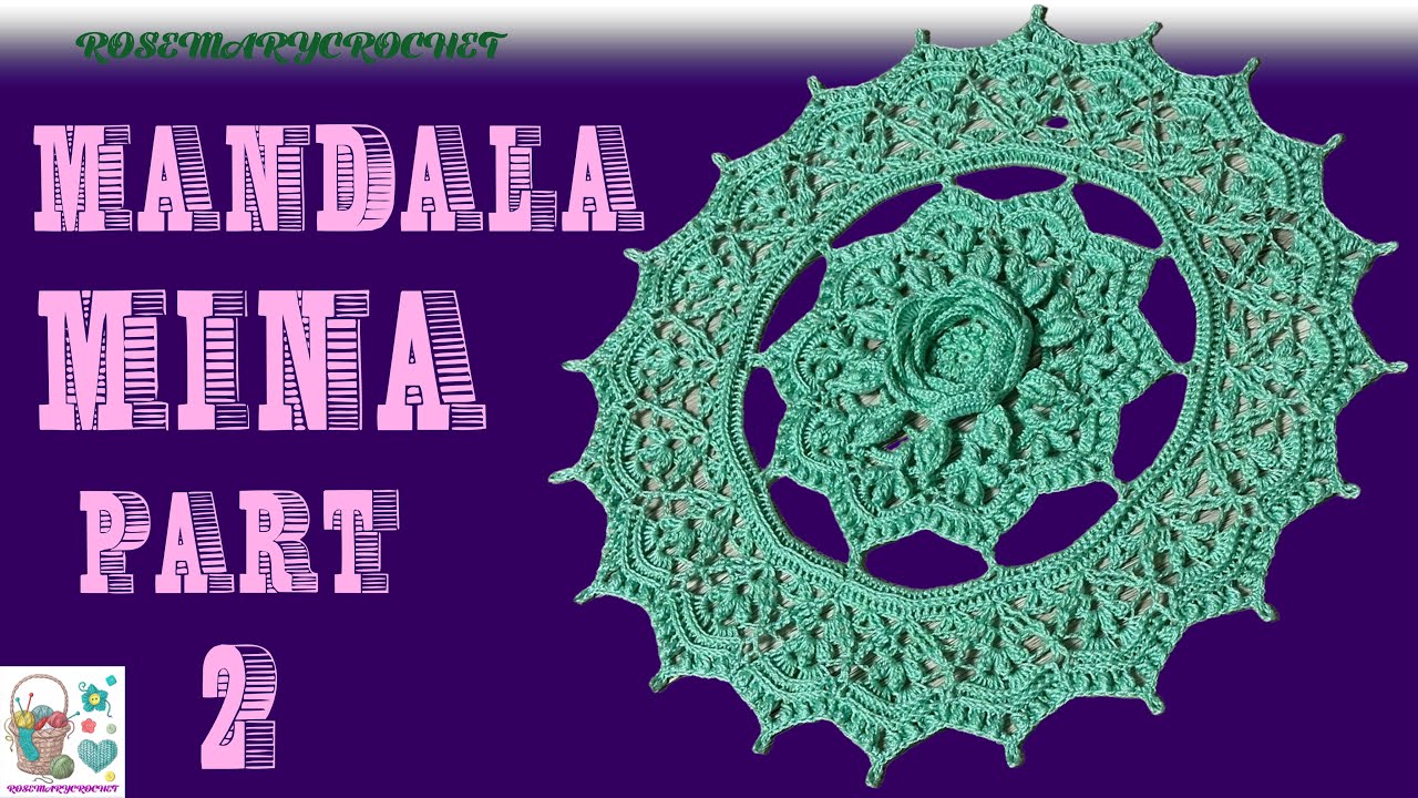MANDALA MINA TUTORIAL PART 2 آموزش ماندالا مینا قسمت ۲ - YouTube