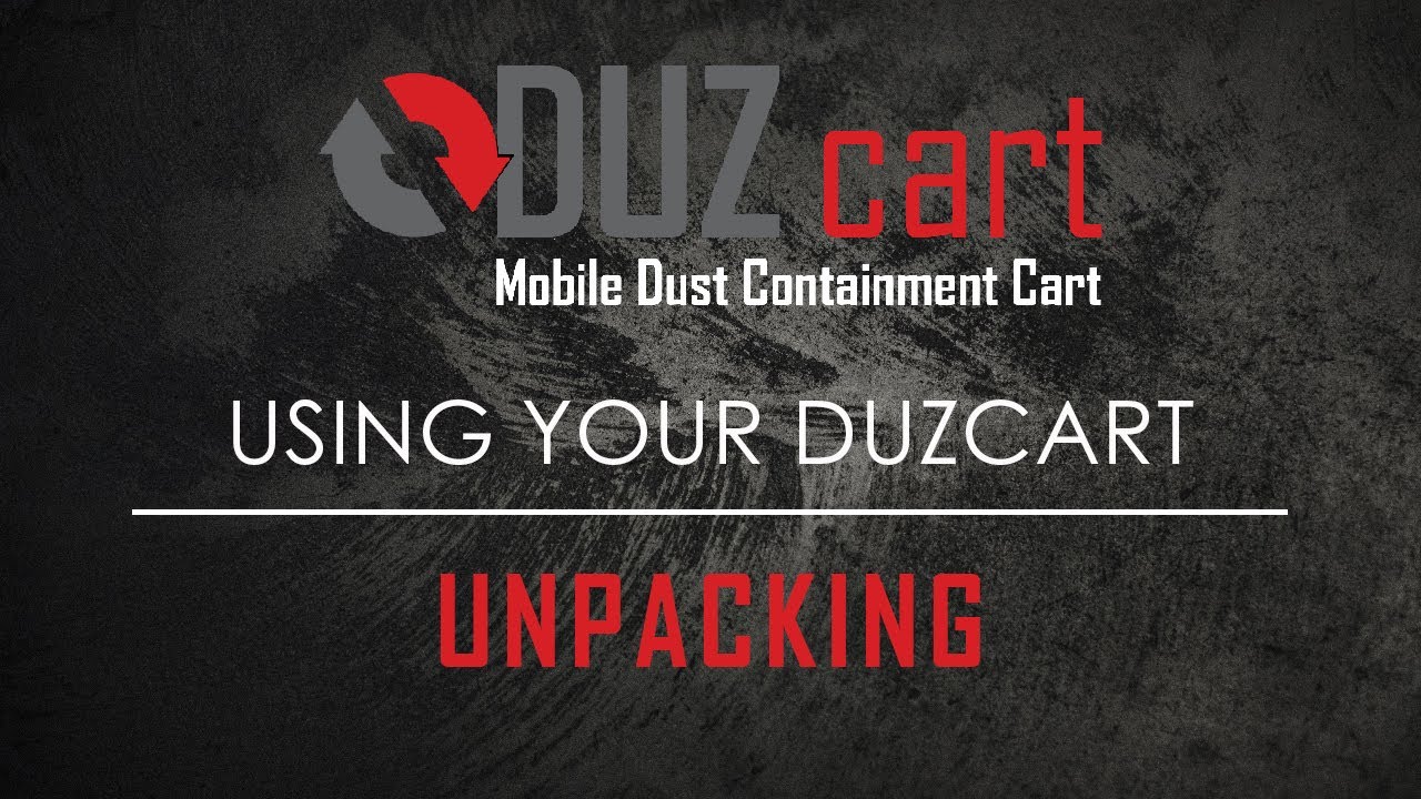 Using your DUZcart - Unpacking - YouTube