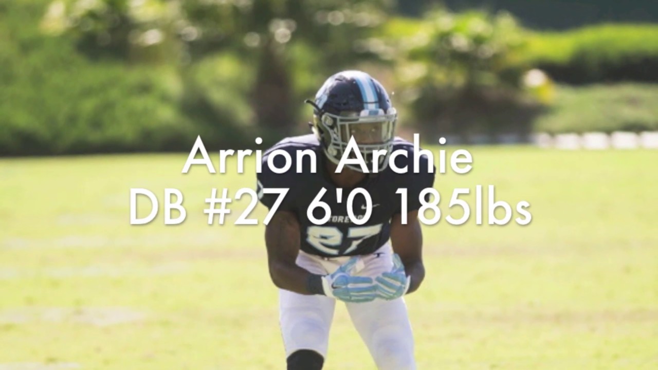 Arrion Archie #27 Senior Highlights USD 2018 - YouTube