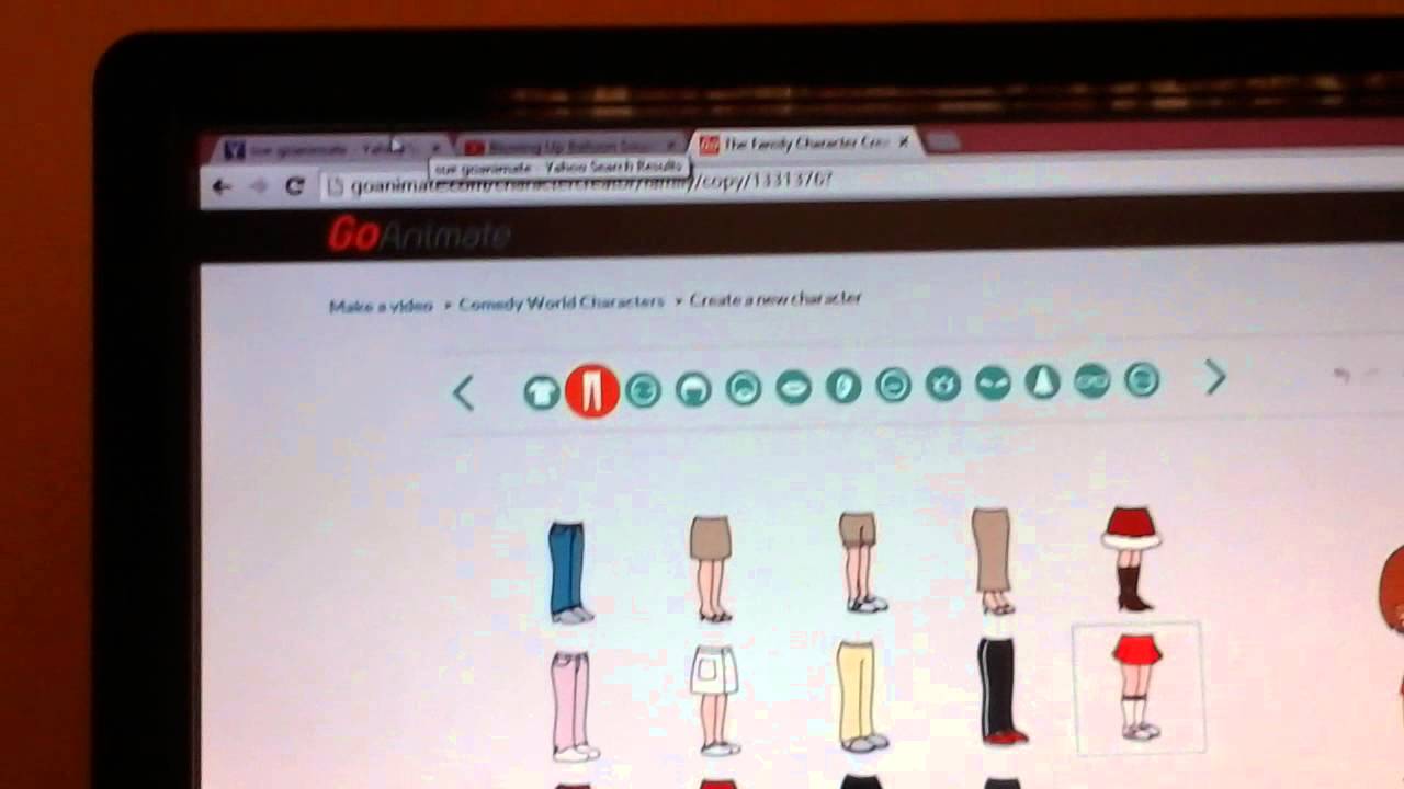 How to make Sue on goanimate - YouTube