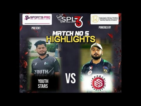 HIGHLIGHTS || Saad Premier League || Season 3 || Match 5 || Youth Stars ...