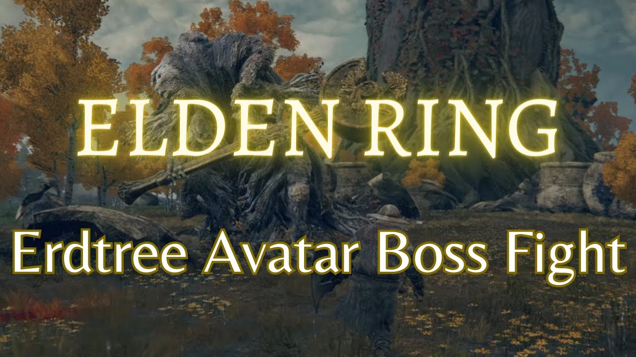 Elden Ring. Erdtree Avatar Boss Fight - YouTube