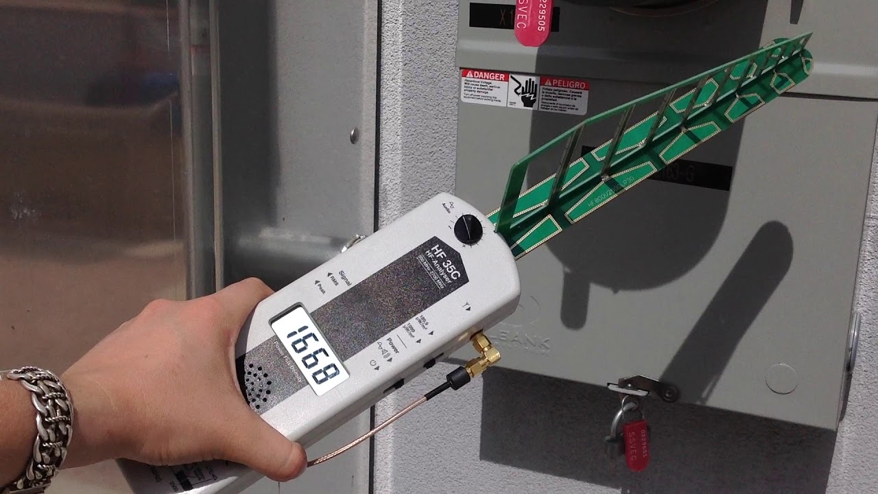 RF from an SSVEC (Landis +Gyr S4x) "smart" meter in Sierra Vista, AZ ...