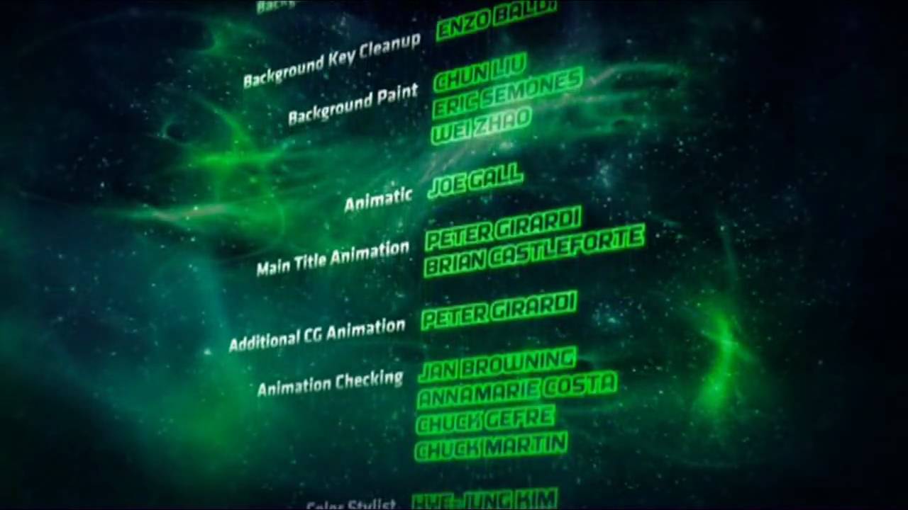 greenlantern first flight credits - YouTube