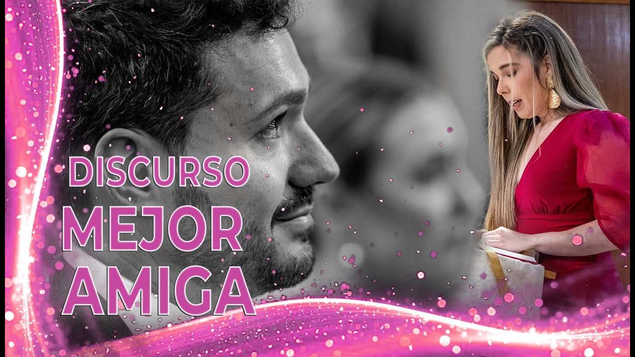 El discurso de la mejor amiga del novio que emociona sin topicazos ...