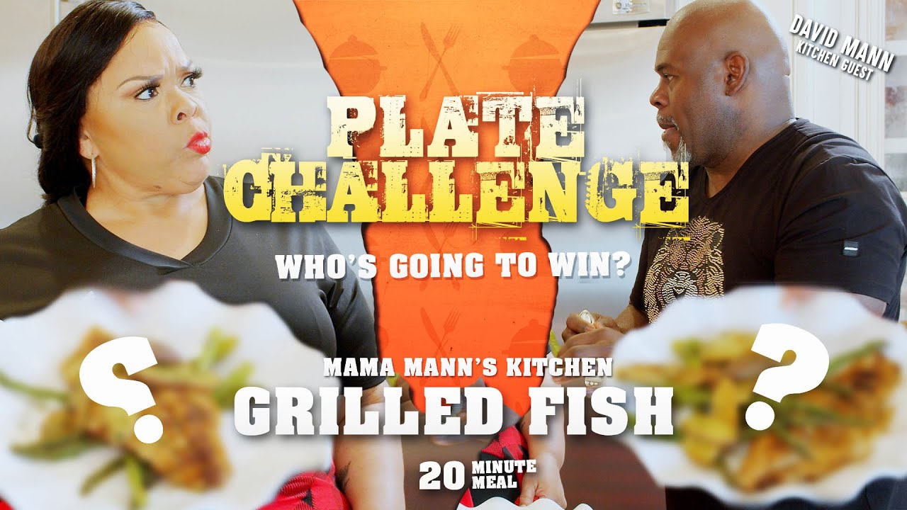 Mama Mann’s Kitchen - Grilled Fish Plate Challenge | Mann Tv - YouTube