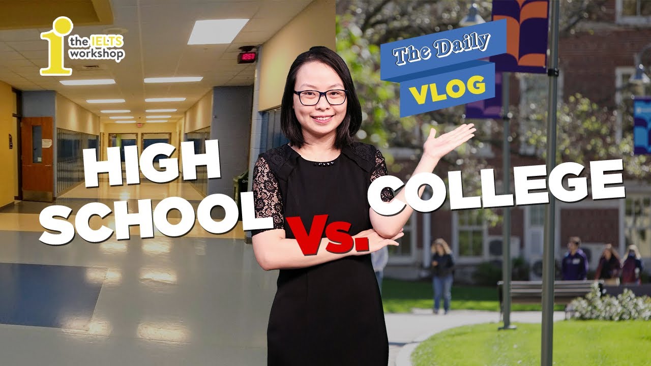 [The Daily Vlog] 3 Differences Between High School And College's Life ...