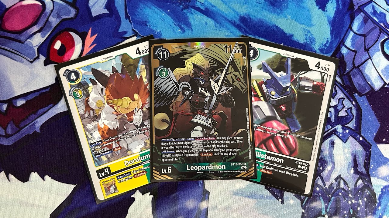 Xros heart Leopardmon Deck Profile - YouTube