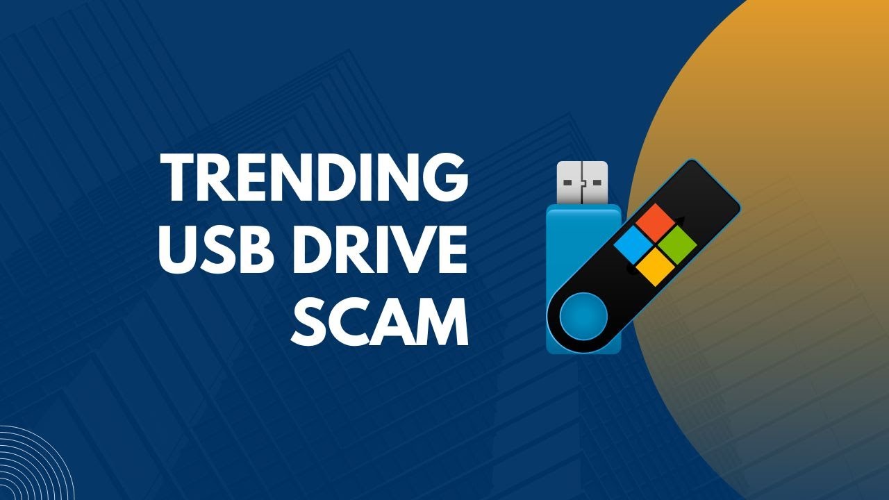 Trending USB Drive Malware Scam - YouTube