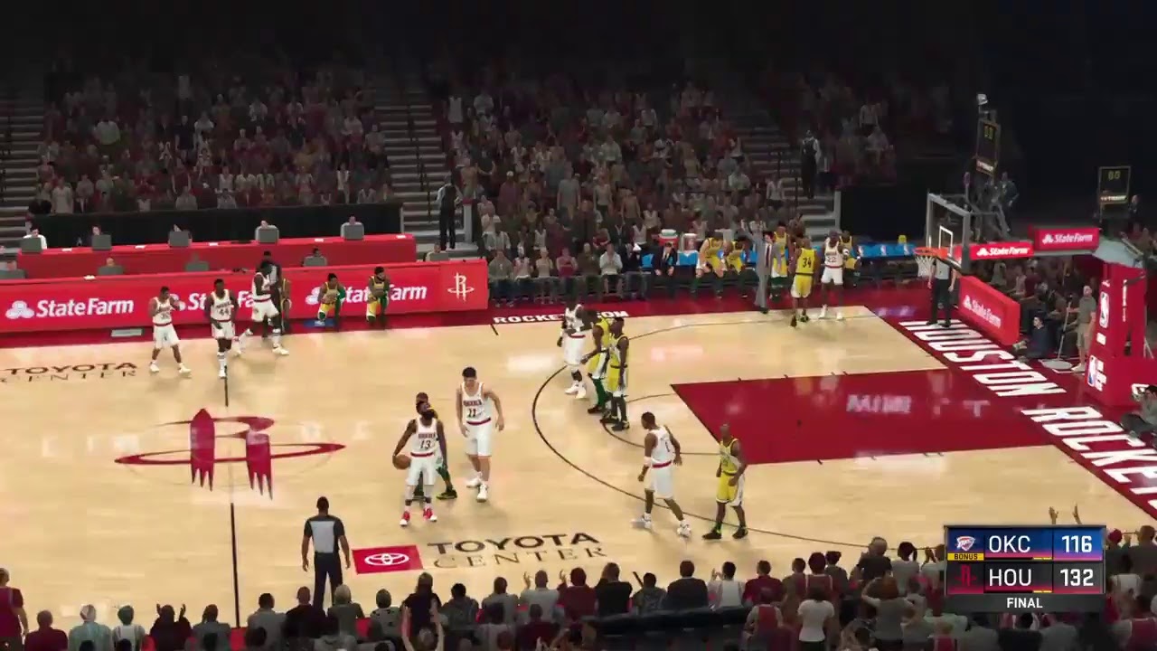 All-Time THUNDER @ All-Time ROCKETS - YouTube