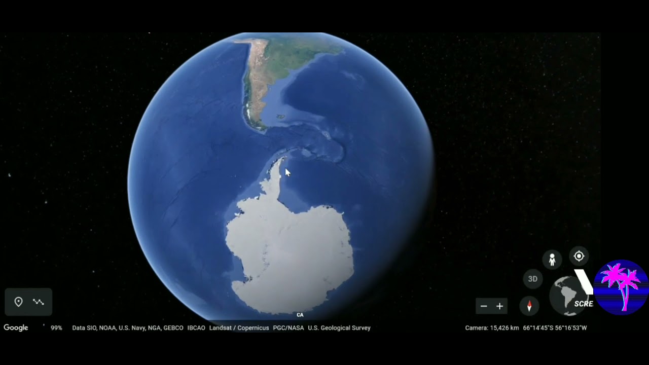 "Kraken the Giant Squid" On Google Maps - YouTube