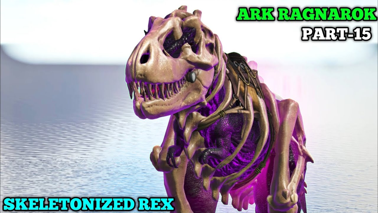 Ark Ragnarok | Primal Fear Mod | Skeletonized T-rex Taming In Tamil🔥🦖 ...