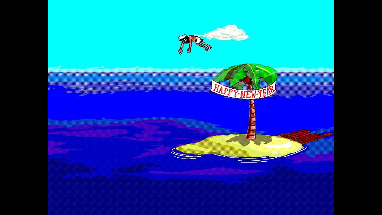 Johnny Castaway (Screensaver) (Sierra On-Line) [New Year's Eve Special ...