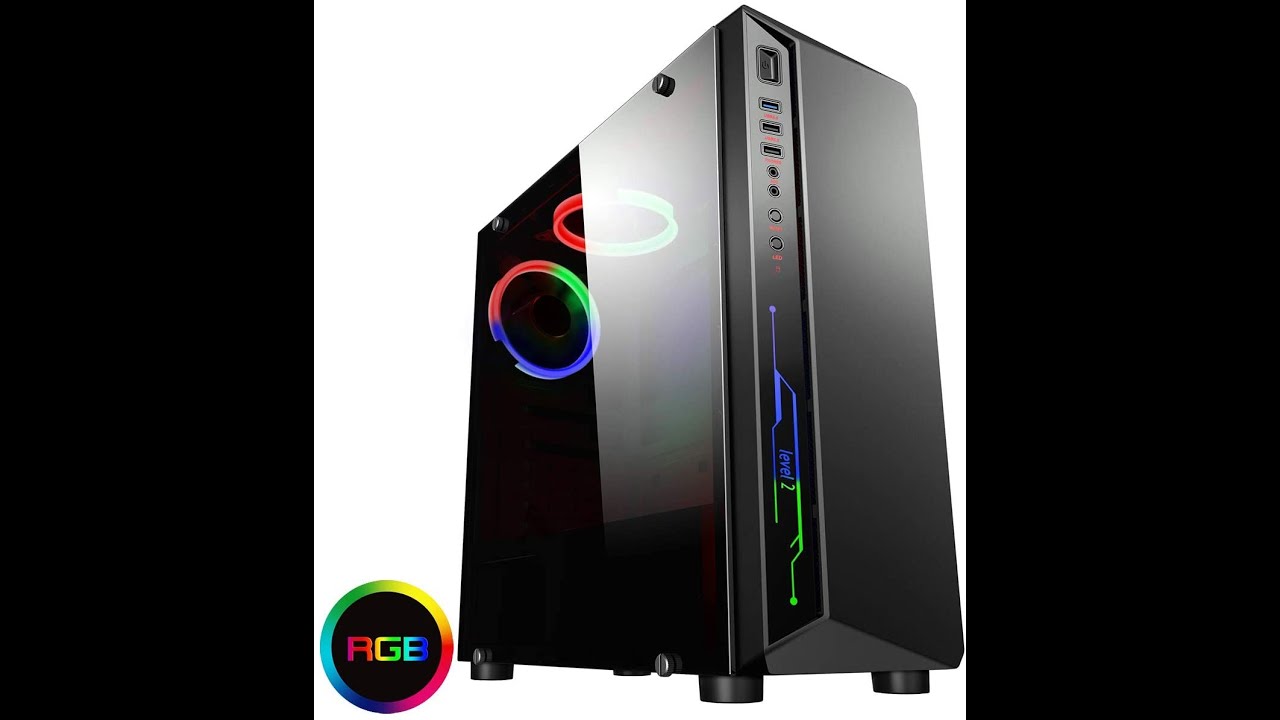 Case pc CIT BLITZ rgb - YouTube