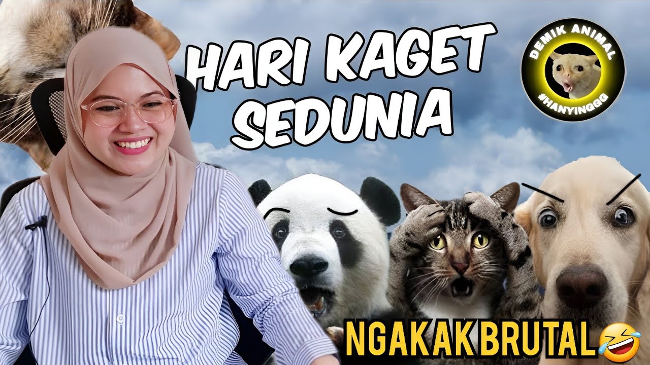 HEWAN HEWAN APA YANG KOCAK⁉️DEMIK ANIMAL😂 | REACTION DEMIK ANIMAL PART ...