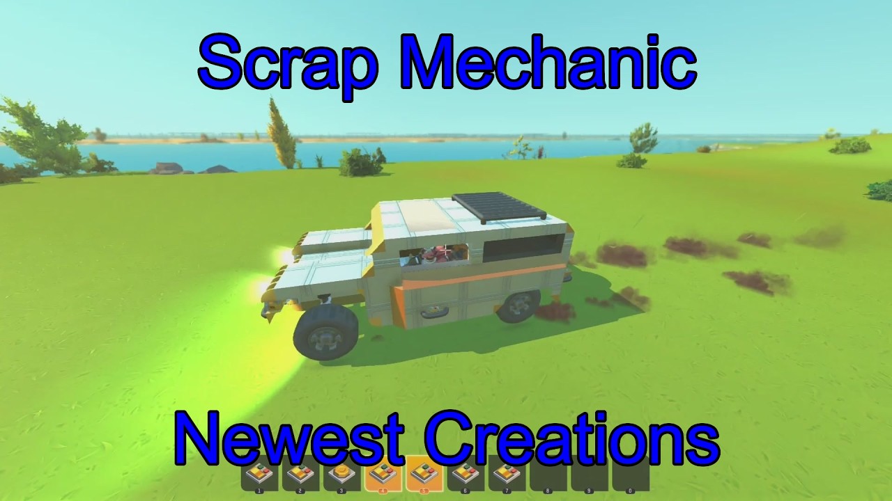 Scrap Mechanic Community Builds: SUV, Truck Showcase, and New Vehicle ...