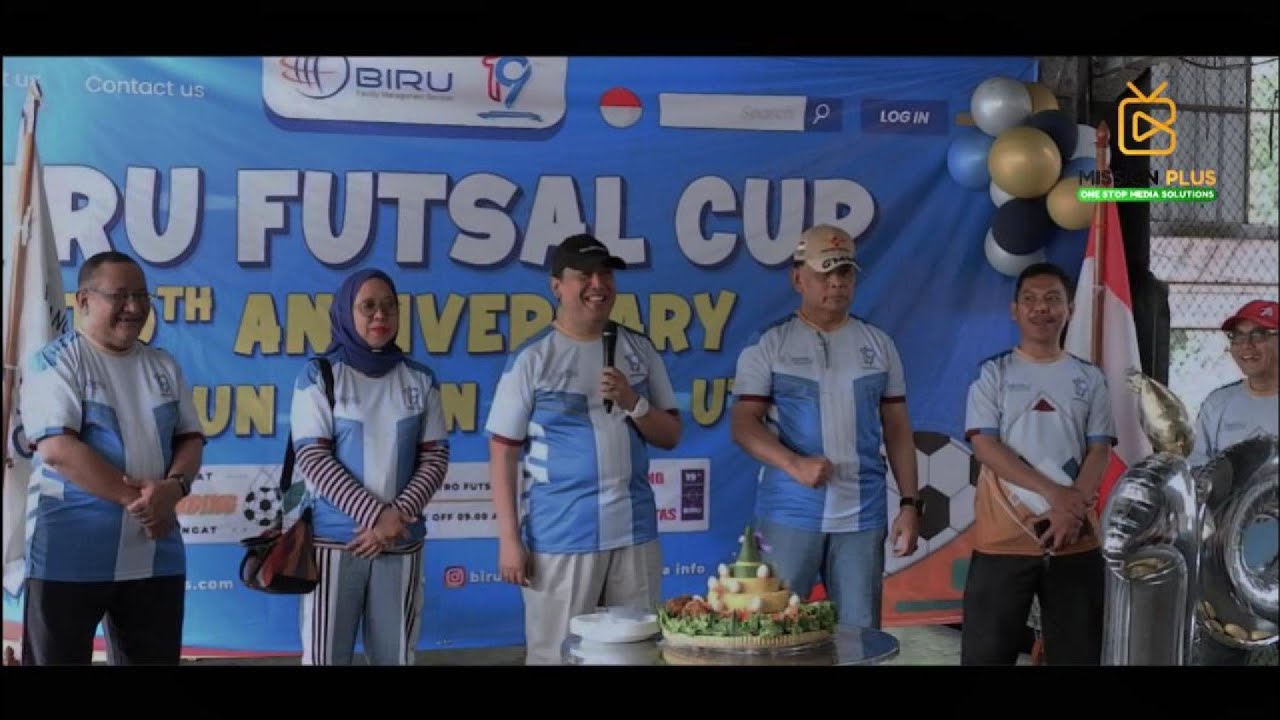 Pertandingan Biru Futsal Cup 2023 HUT PT. BIRU Ke-19 - YouTube