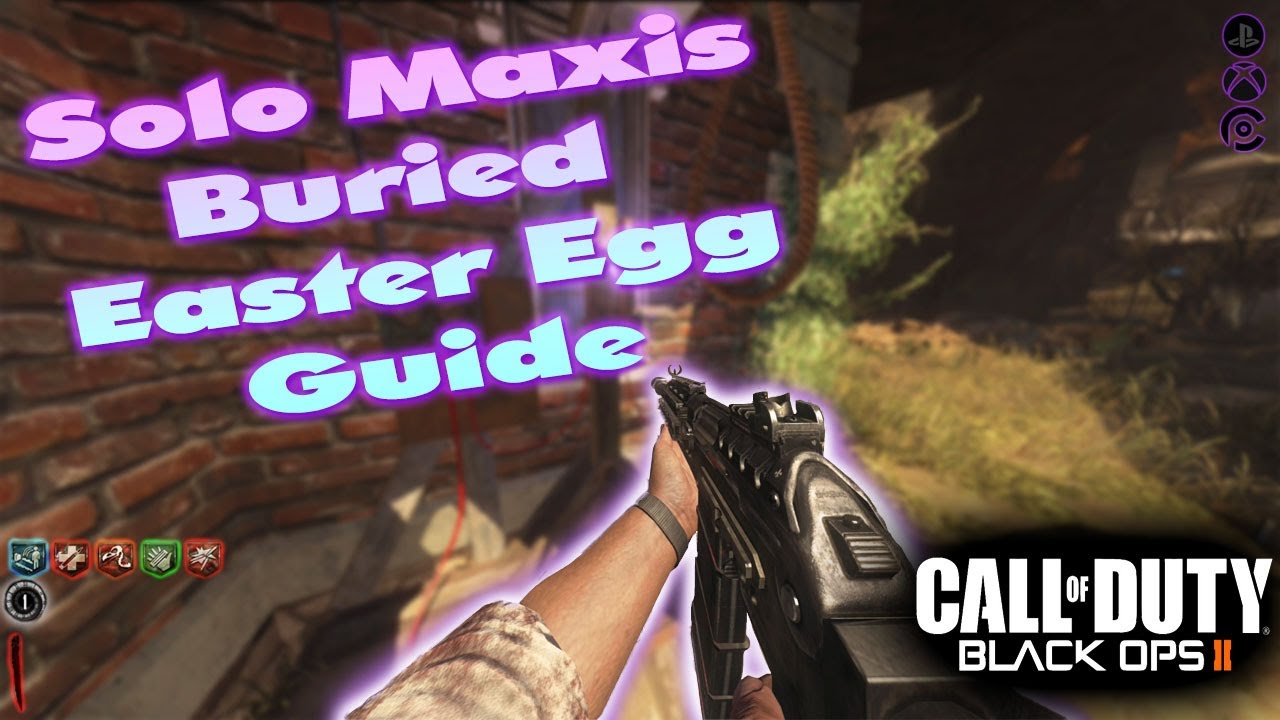 Solo/Co-op Buried Maxis Easter Egg Guide + Super Easter Egg - YouTube