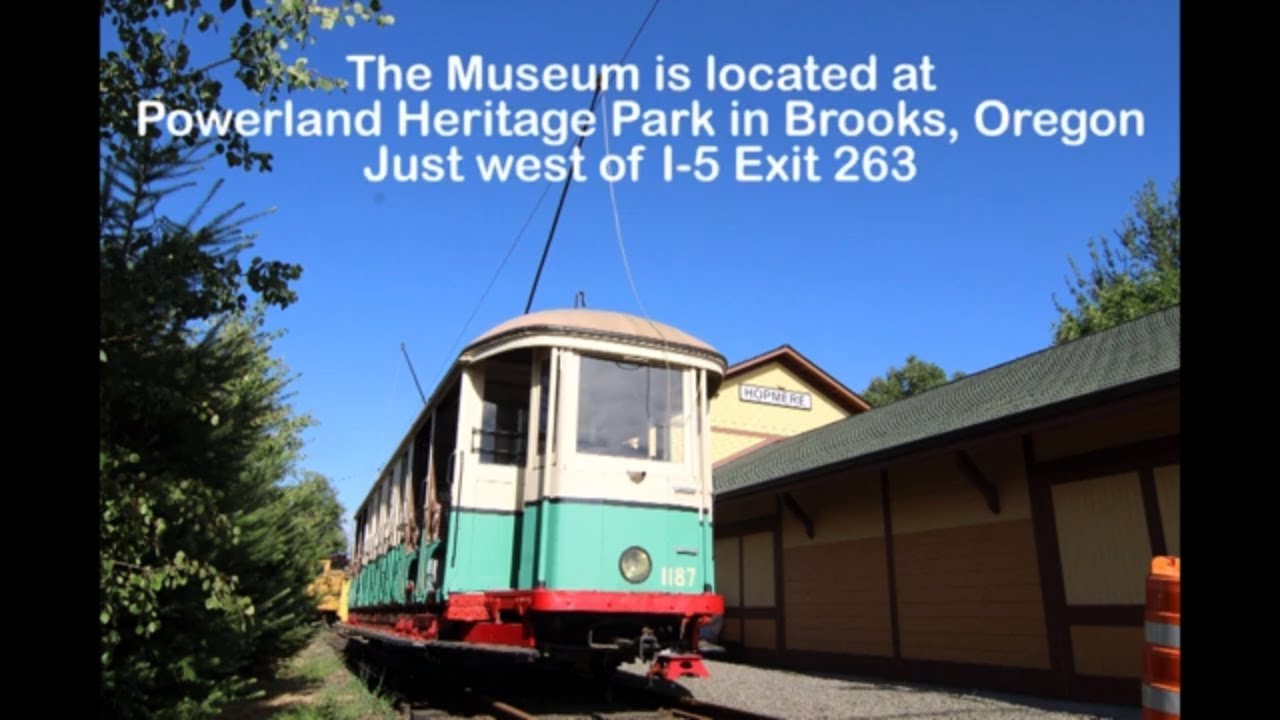 Visit the Trolleys at the Oregon Electric Railway Museum - YouTube