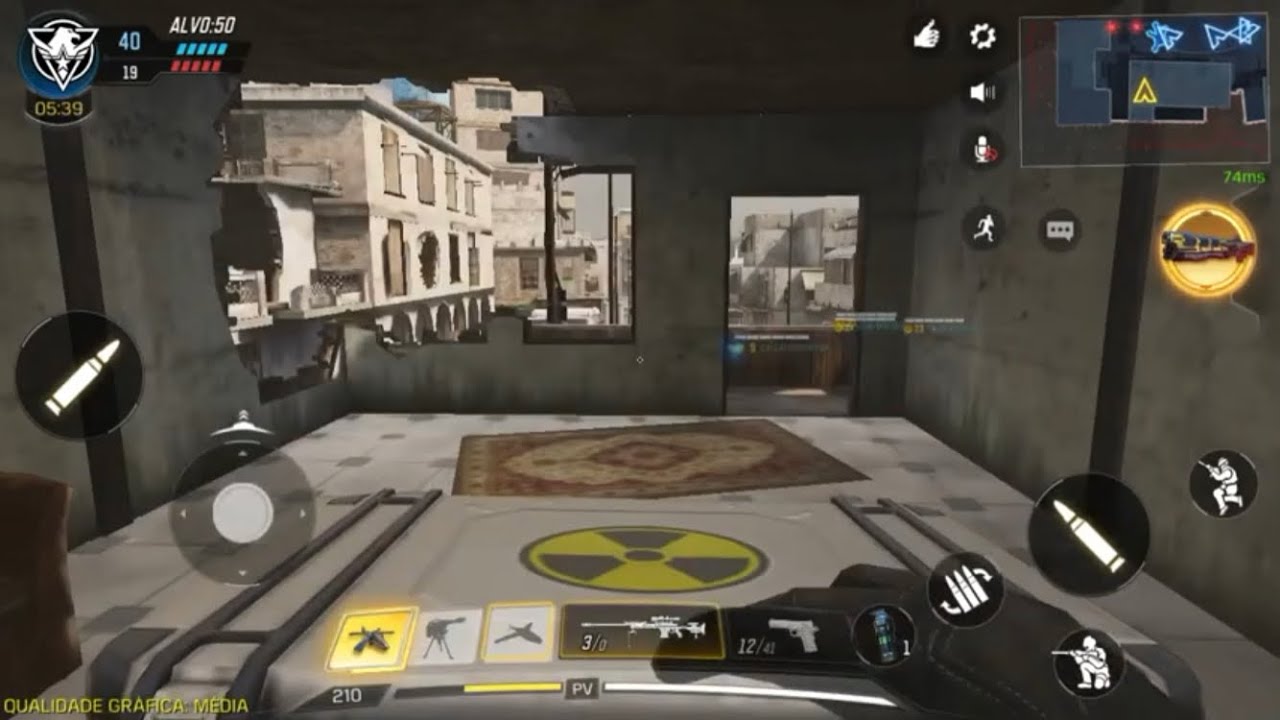 COMO ATIVAR A BOMBA NUCLEAR NO CALL OF DUTY MOBILE | IOS GAMEPLAYER ...