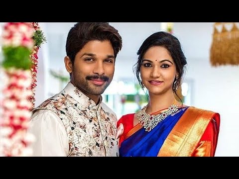Allu Arjun Family | Allu Arjun Wife Sneha Reddy| Ali Arjun Ki Wife ...