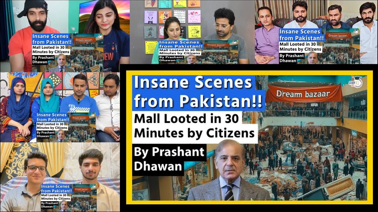 Insane Scenes from Pakistan | DREAM BAZAAR Mall Looted by Pakistanis in ...