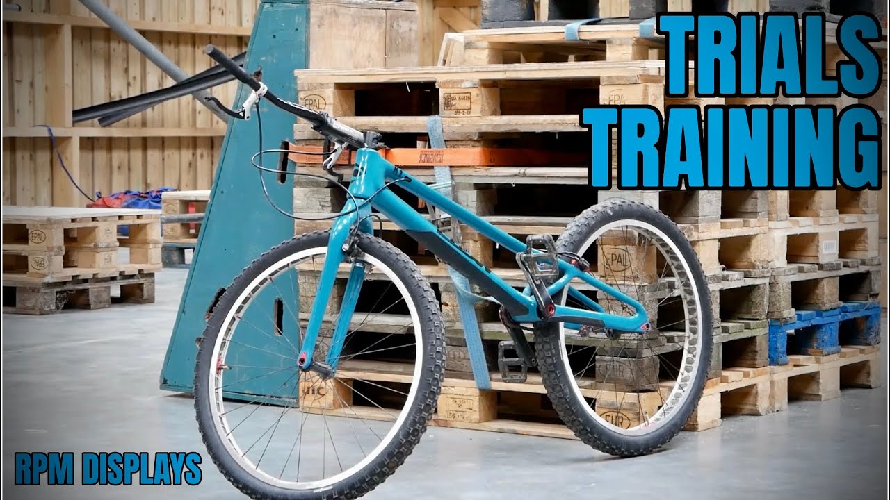 Trials Training on the Clean K1! - YouTube