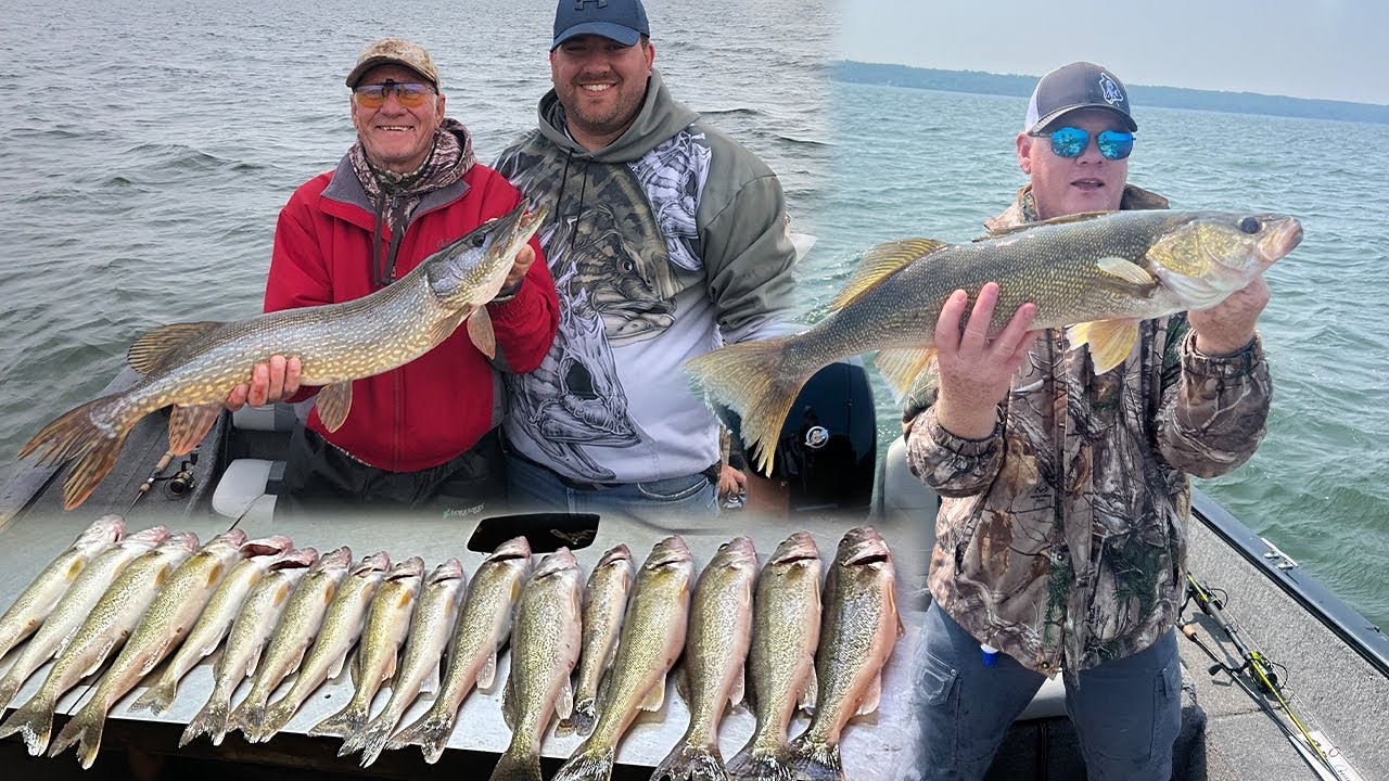 Tobin Lake Walleyes and Northern Pike - YouTube