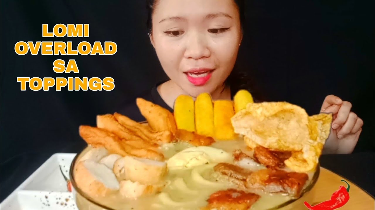 LOMI BATANGAS OVERLOAD SA TOPPINGS PINOY FOOD PHILIPPINES Liz EATZ ...